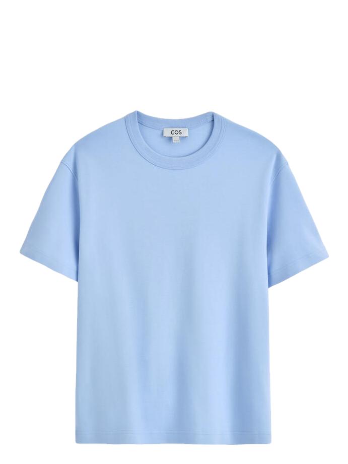 COS interlock cotton crew-neck t-shirt